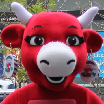 MASKOT | RED COW - LA VACHE QUI