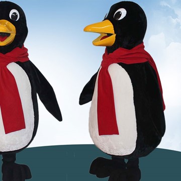 MASKOT | RED TIE PINGUINS