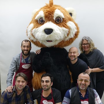 MASKOT | RED RACCOON